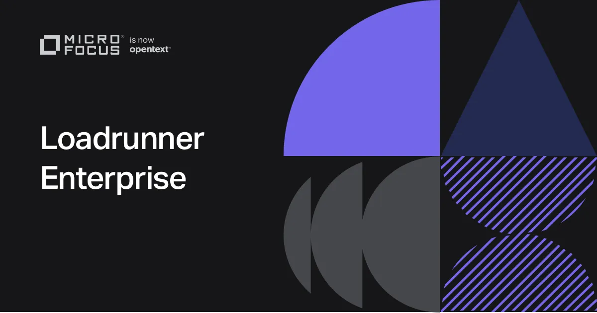 Loadrunner Enterprise | OpenText