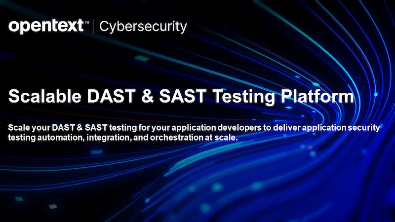 Scalable Dast And Sast Testing Platform Micro Focus Cyberres